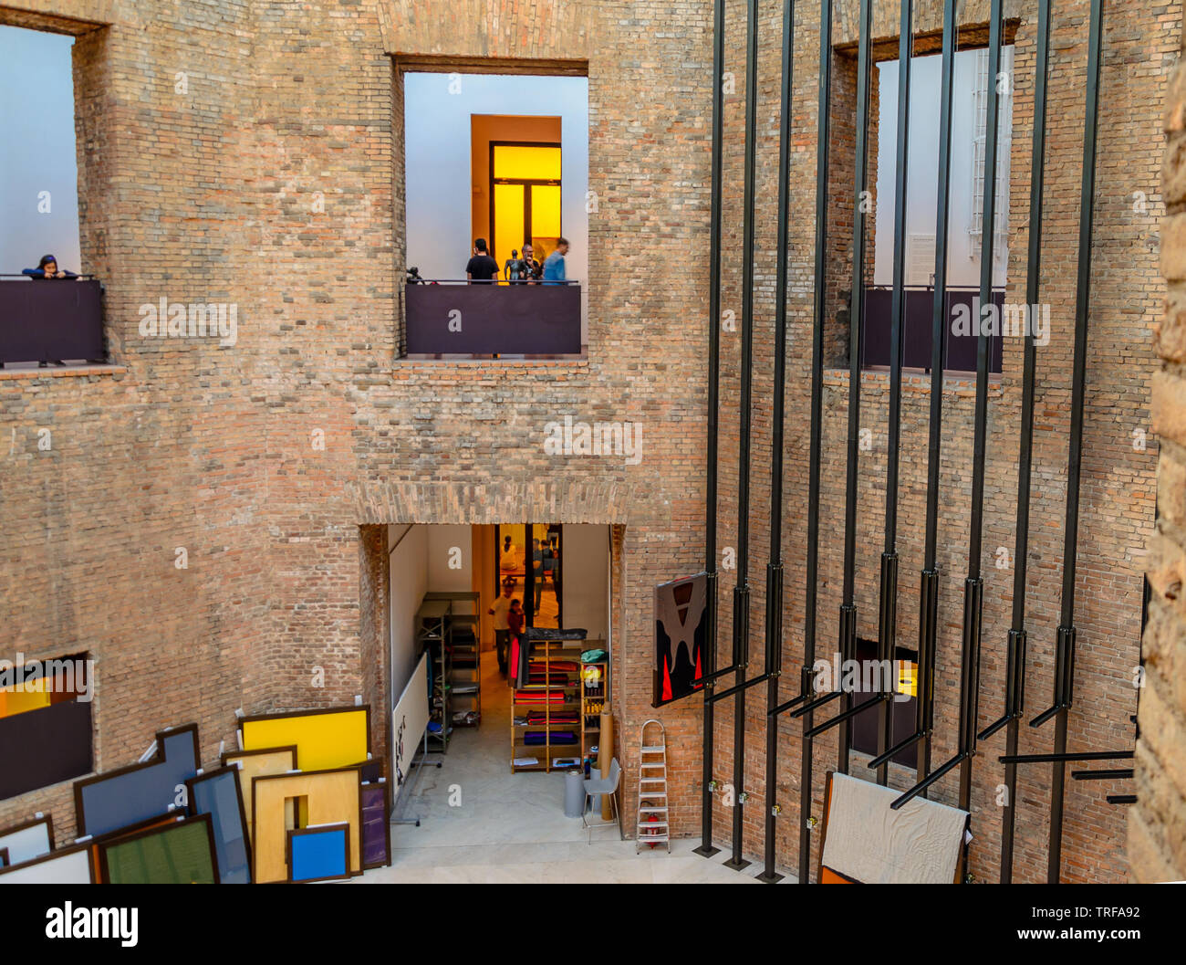 SAO PAULO , BRAZIL 14 JULY 2018 ; The Pinacoteca .Visual arts museum ...