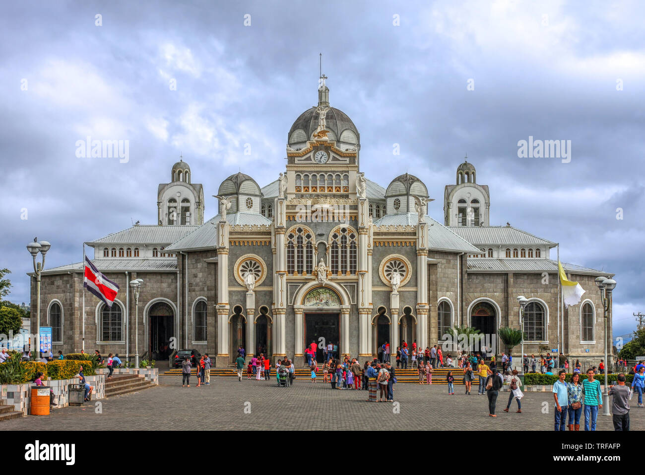 Cartago Costa Rica January 25 2015 Our Lady Of The Angels Basilica