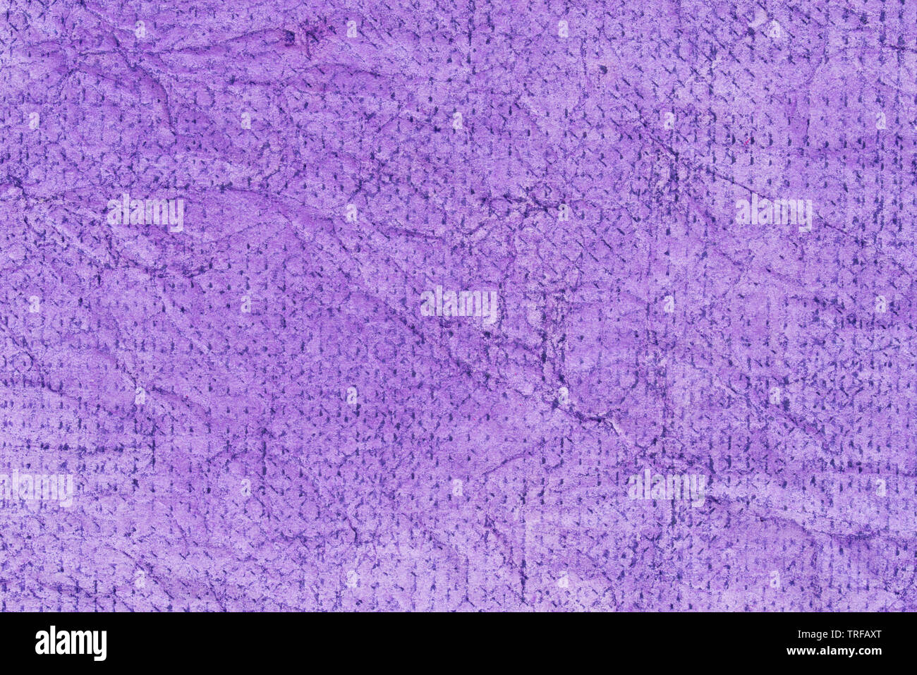 violet crayon pattern on creased paper background texture Stock Photo ...