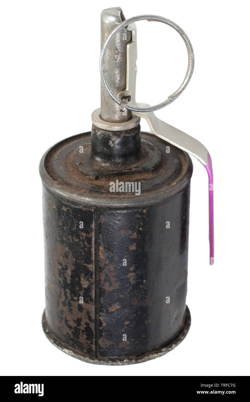 The Soviet RG-42 (Ruchnaya Granata obraztsa 42 goda), "Hand Grenade ...