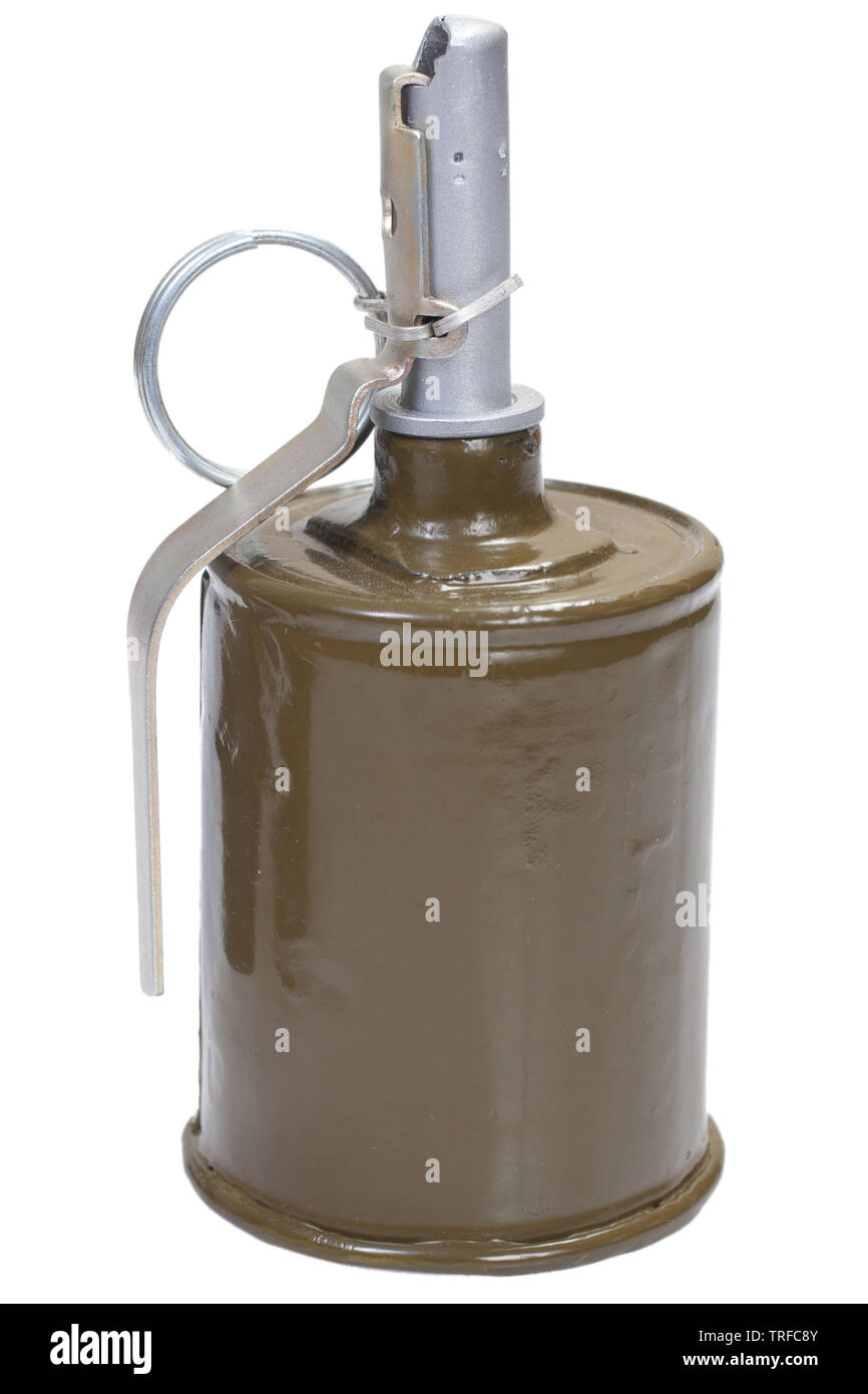 The Soviet RG-42 (Ruchnaya Granata obraztsa 42 goda), "Hand Grenade ...