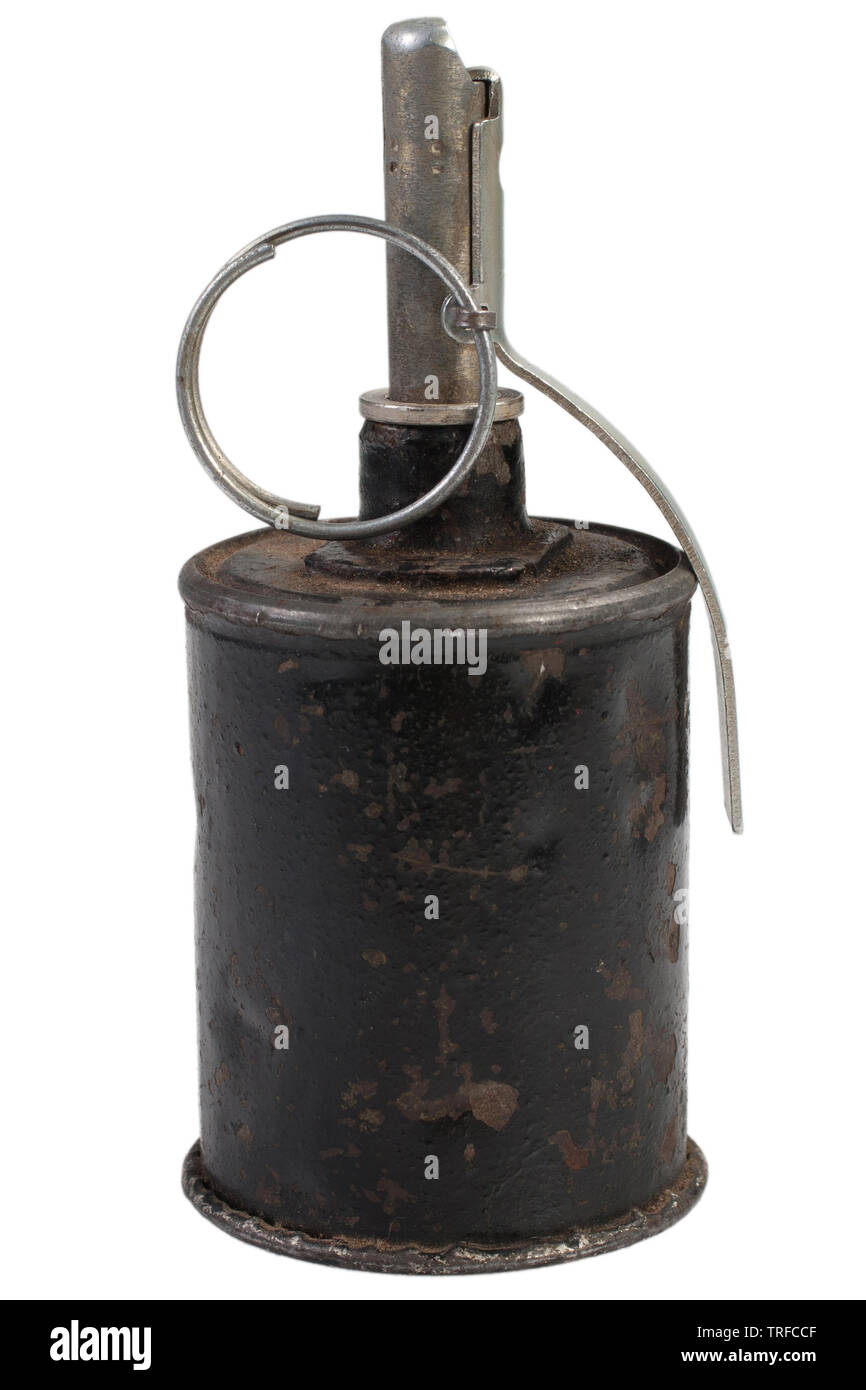 The Soviet RG-42 (Ruchnaya Granata obraztsa 42 goda), "Hand Grenade ...