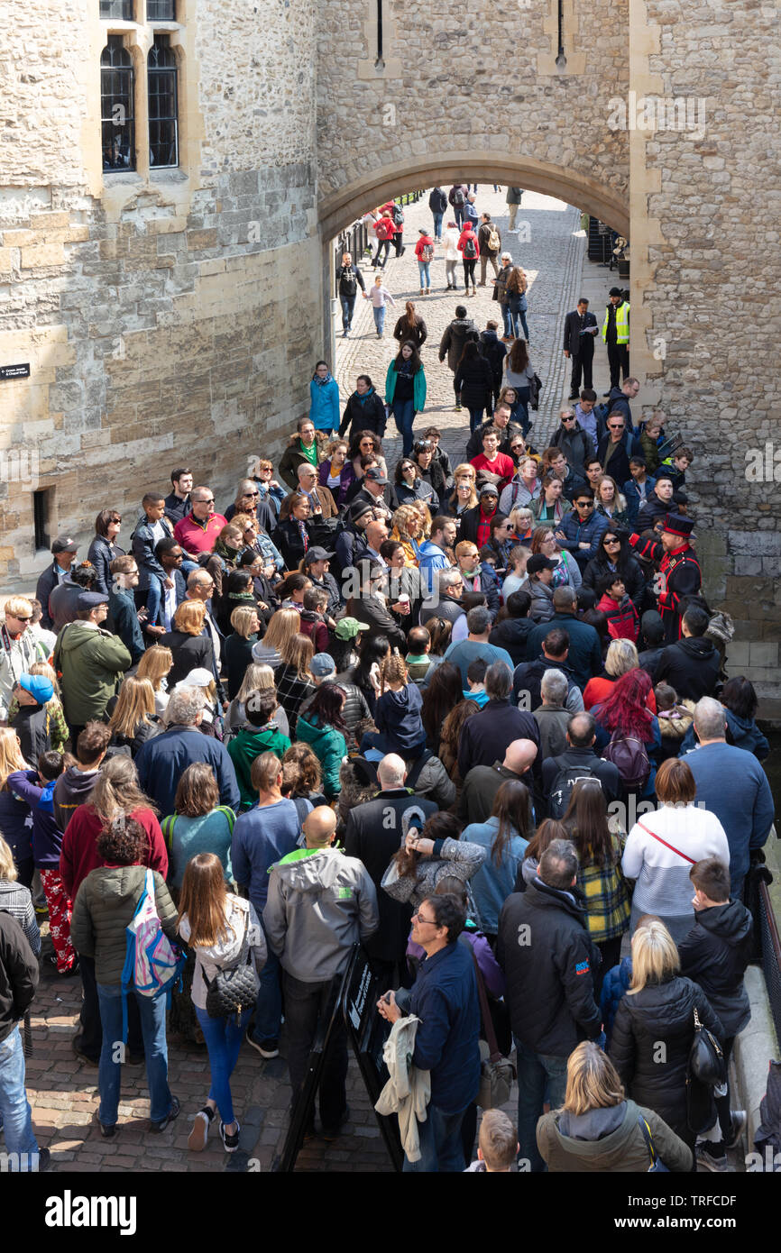 Inside the tower of london hi-res stock photography and images - Alamy