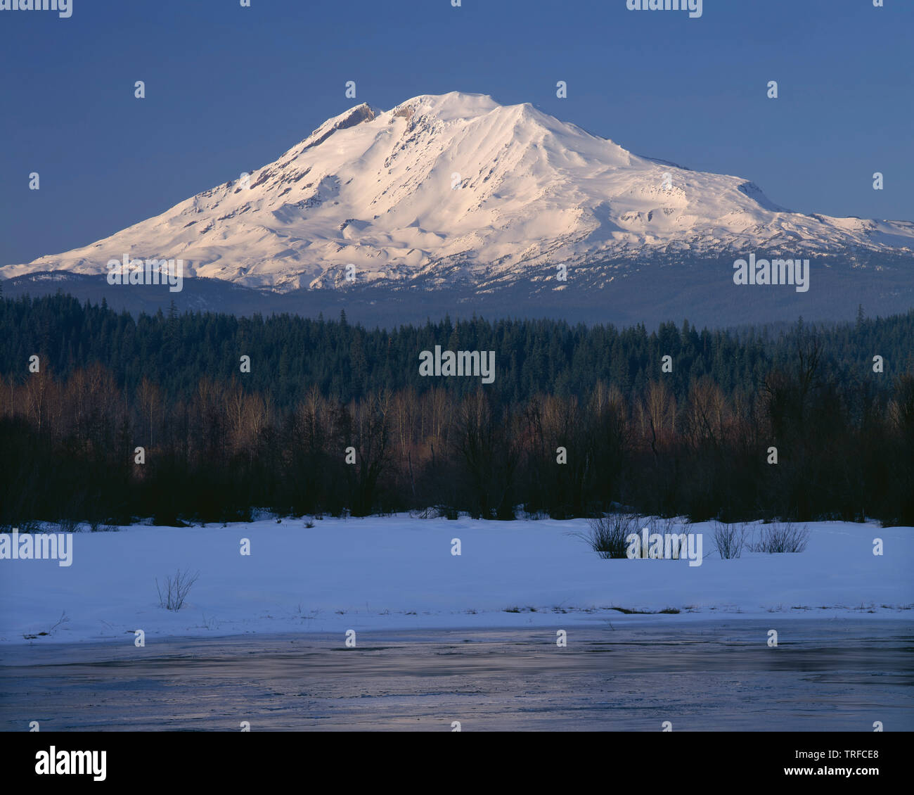 Mt adams cascade mountains washington hi-res stock photography and ...
