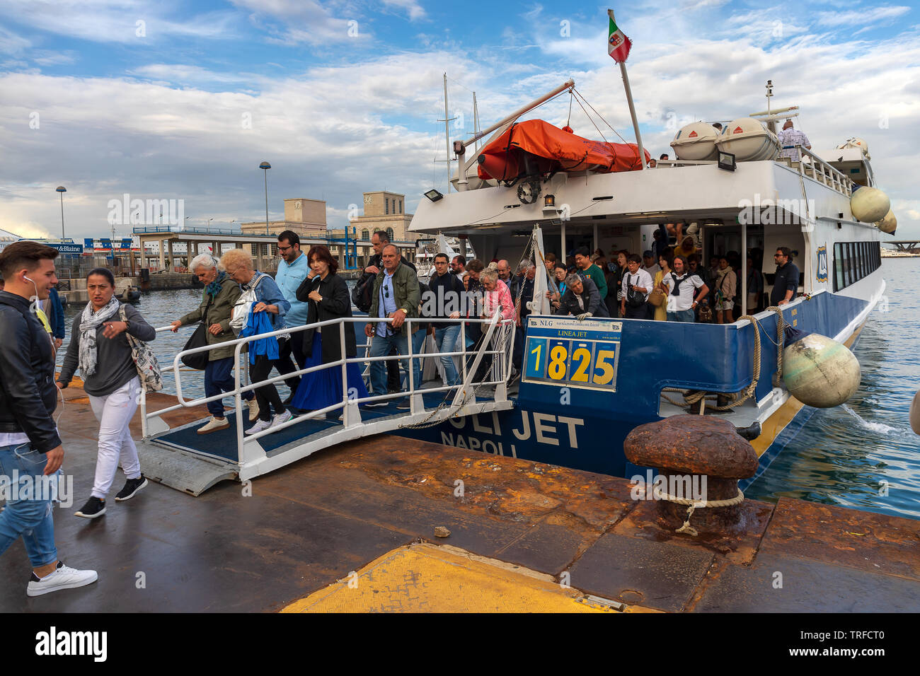 Naples Italy Hydrofoil