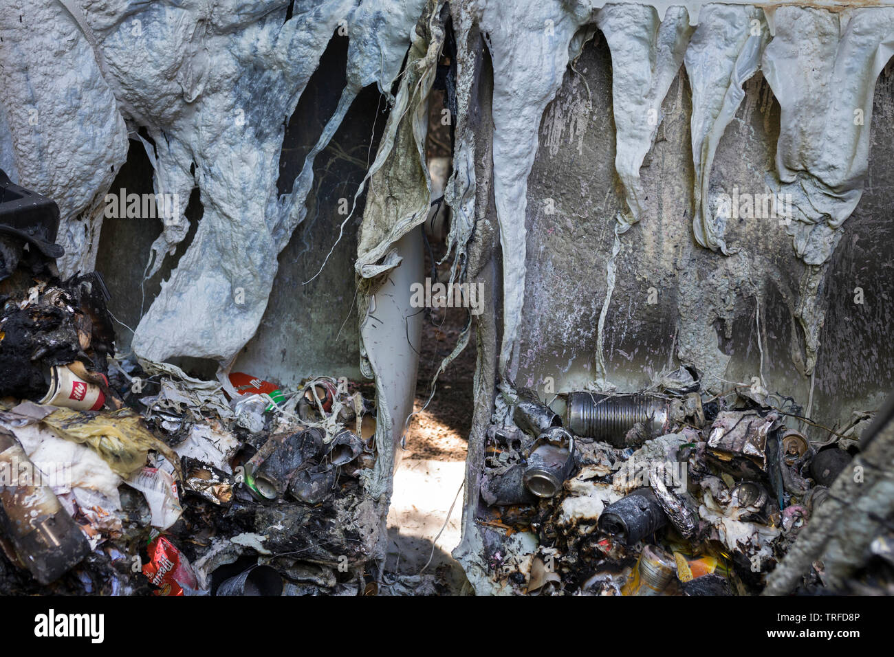 What remains after a fire hi-res stock photography and images - Alamy