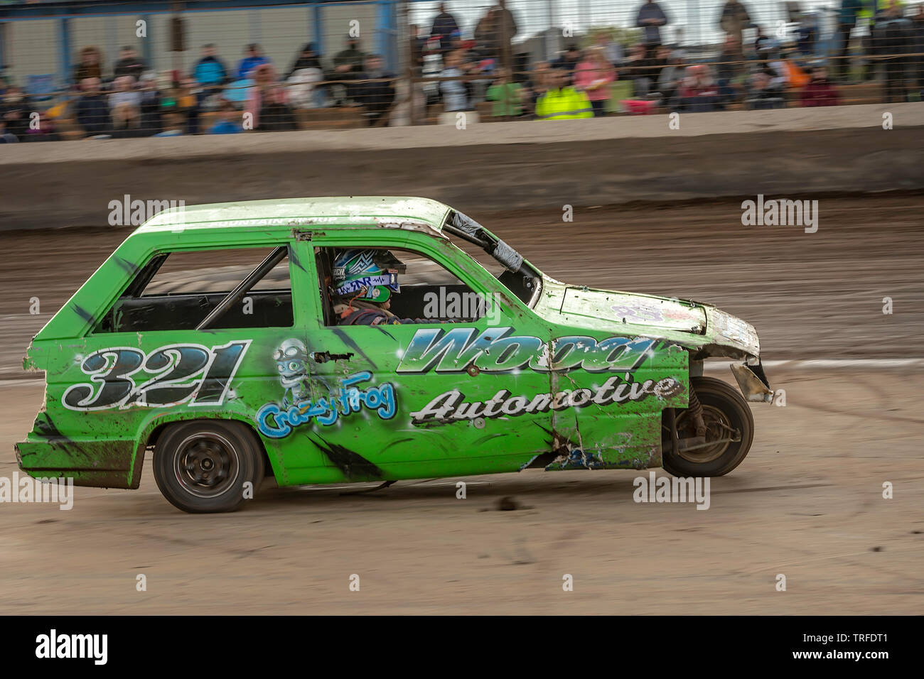 Reliant robins racing at the Adrian Flux Arena, Kings lynn, norfolk, UK ...