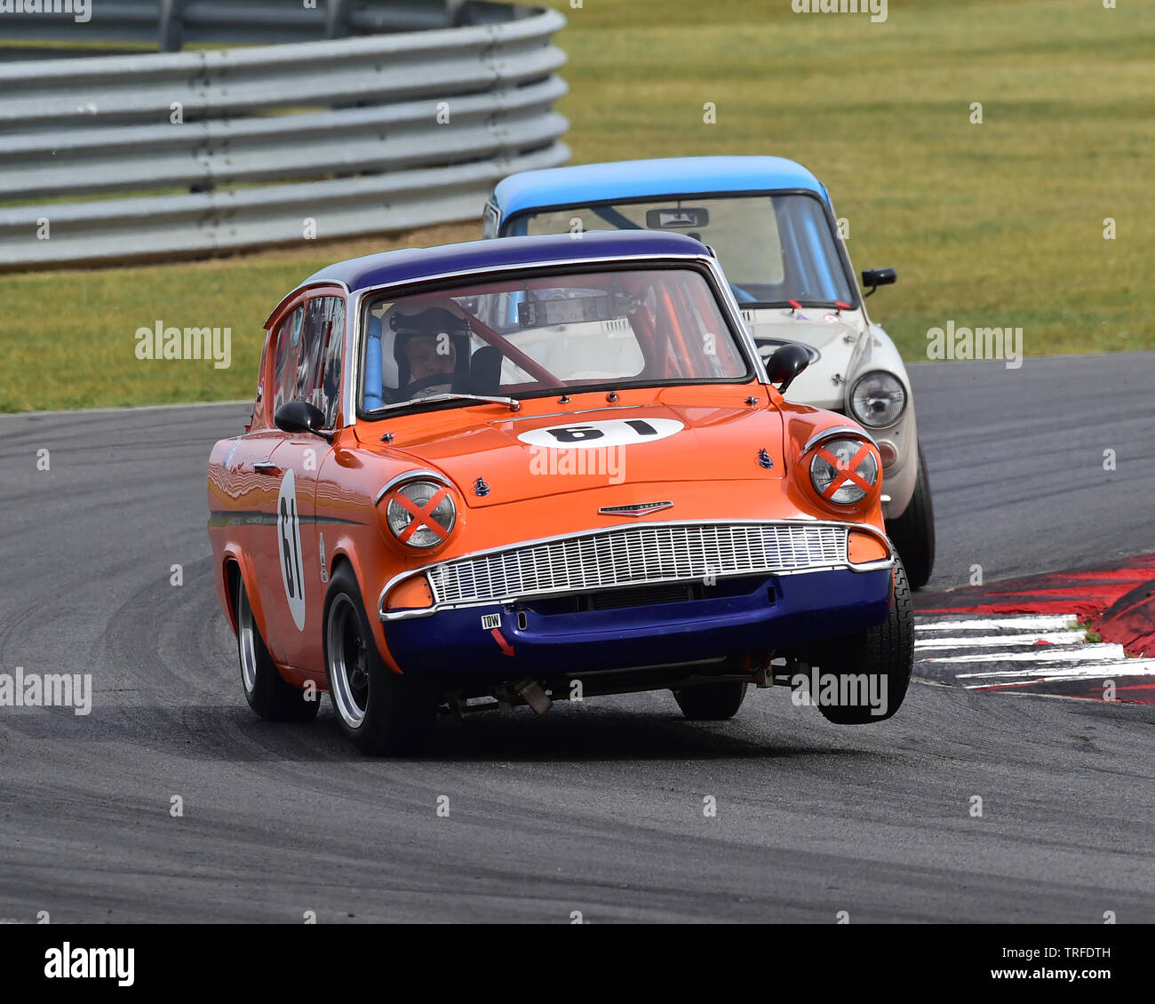 Ford anglia historic race car hi-res stock photography and images - Alamy
