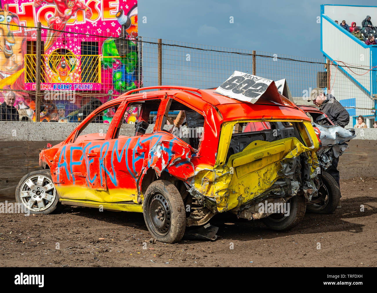 Banger racing hi-res stock photography and images - Alamy