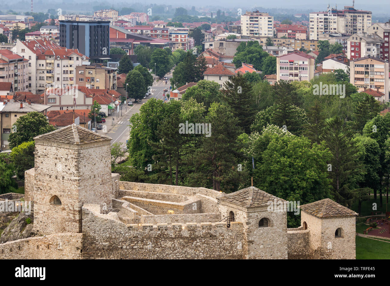 Reconstructed medieval tower hi-res stock photography and images - Alamy