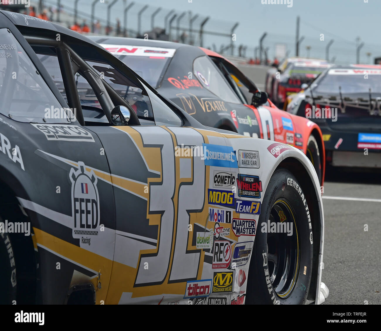 Florian Venturi, Jacques Villeneuve, Chevrolet Camaro, NASCAR Euro ...