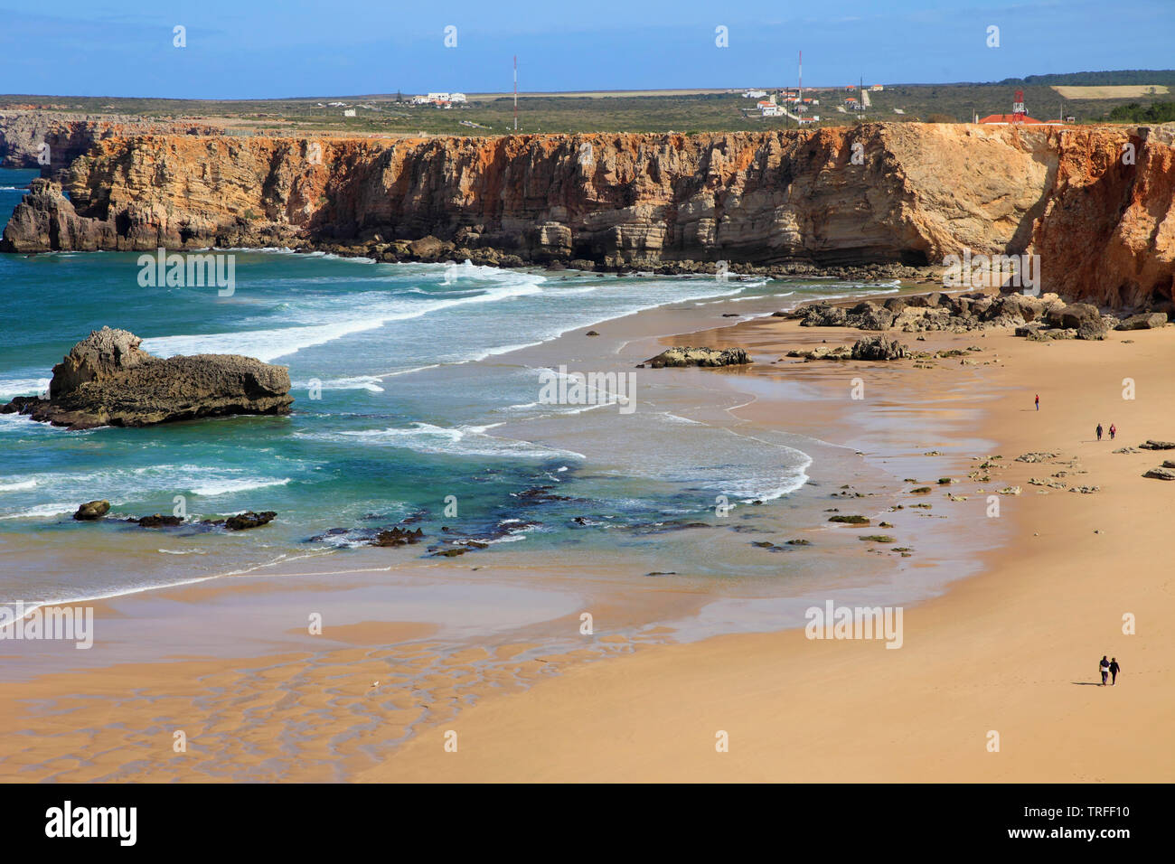 Portugal, Algare, Sagres, Praia do Tonel, beach Stock Photo - Alamy
