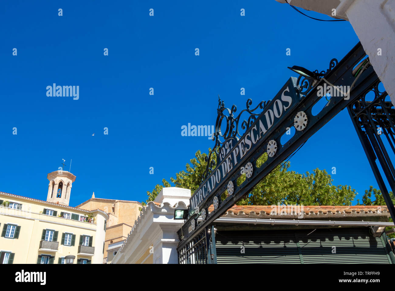 The Fish Market, Mahon, Capital of Menorca, Balearic Islands, Spain ...