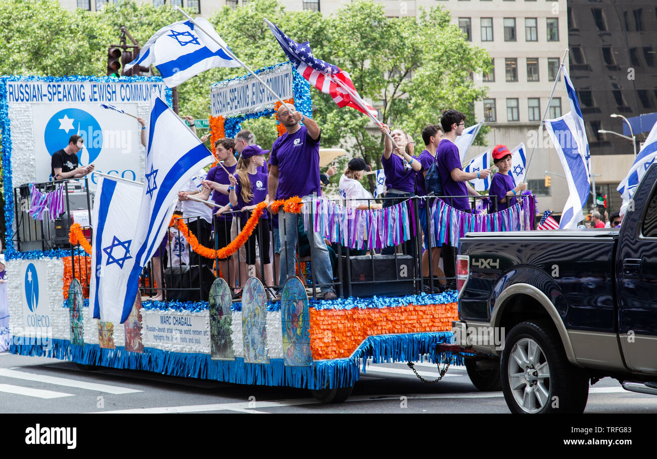 Manhattan, New York, June 2, 2019 - 55th Annual "Celebrate Israel ...