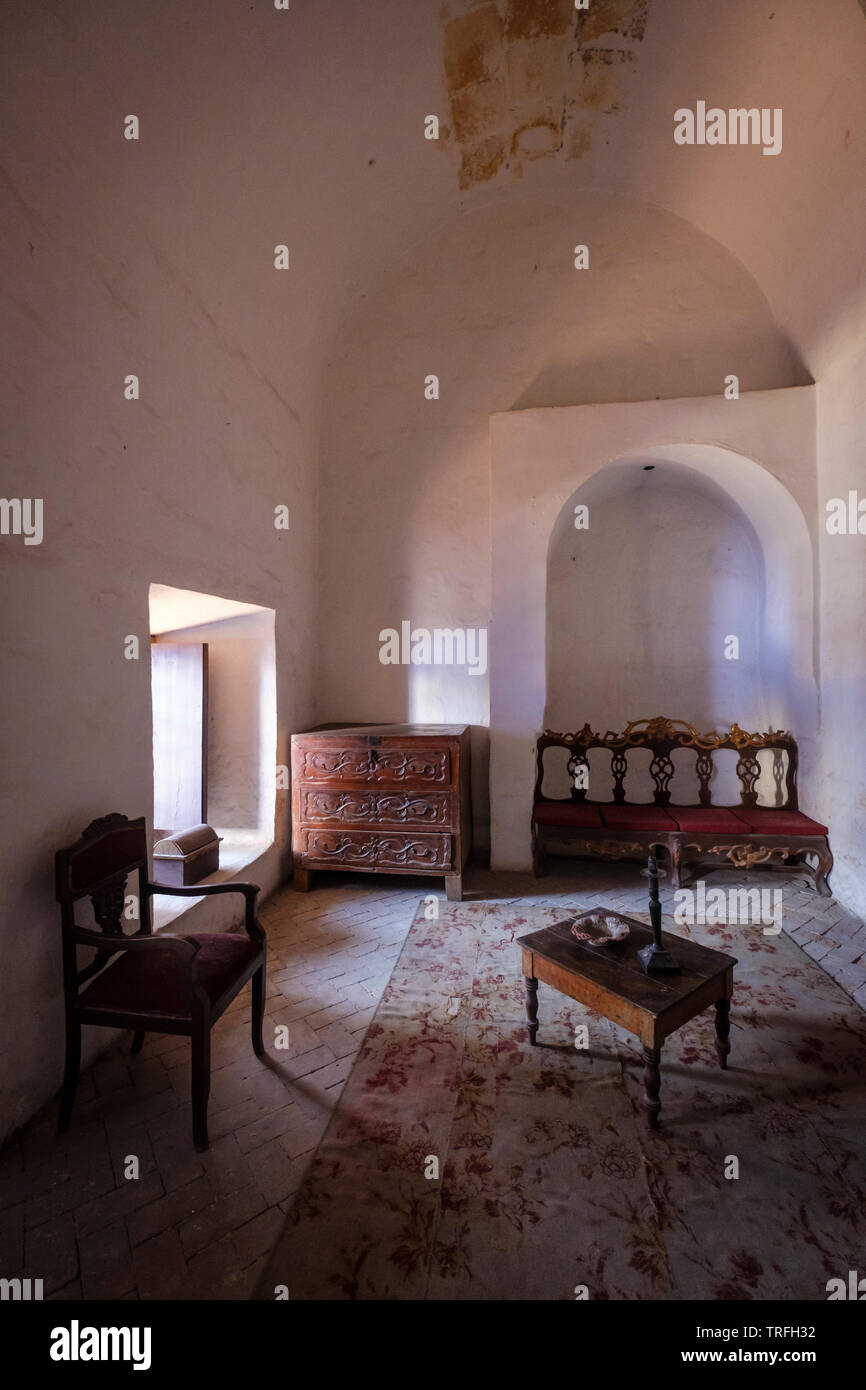 Cloistered nun chamber at Monastery of Santa Catalina also known as ...