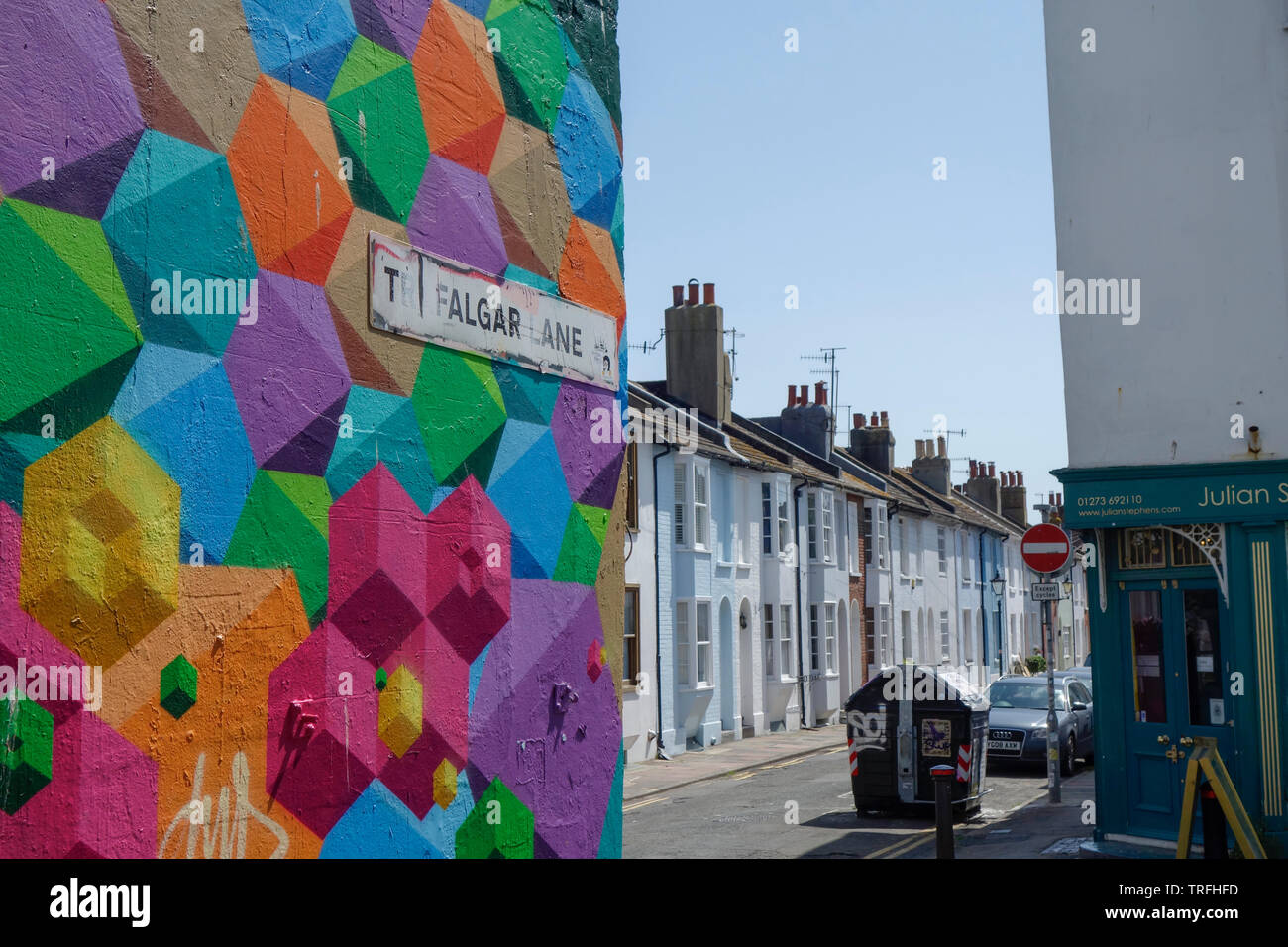 Brighton lanes painting hi-res stock photography and images - Alamy