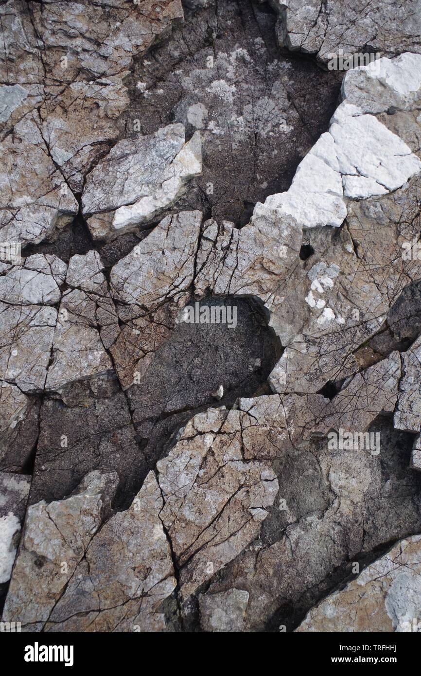 Close Up Natural Background of Middle Jurassic Lias Limestone Outcrop ...