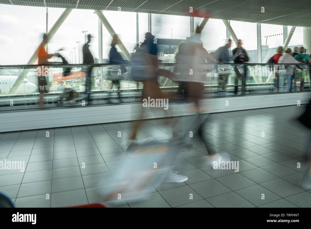 Rushing To Board High Resolution Stock Photography and Images - Alamy
