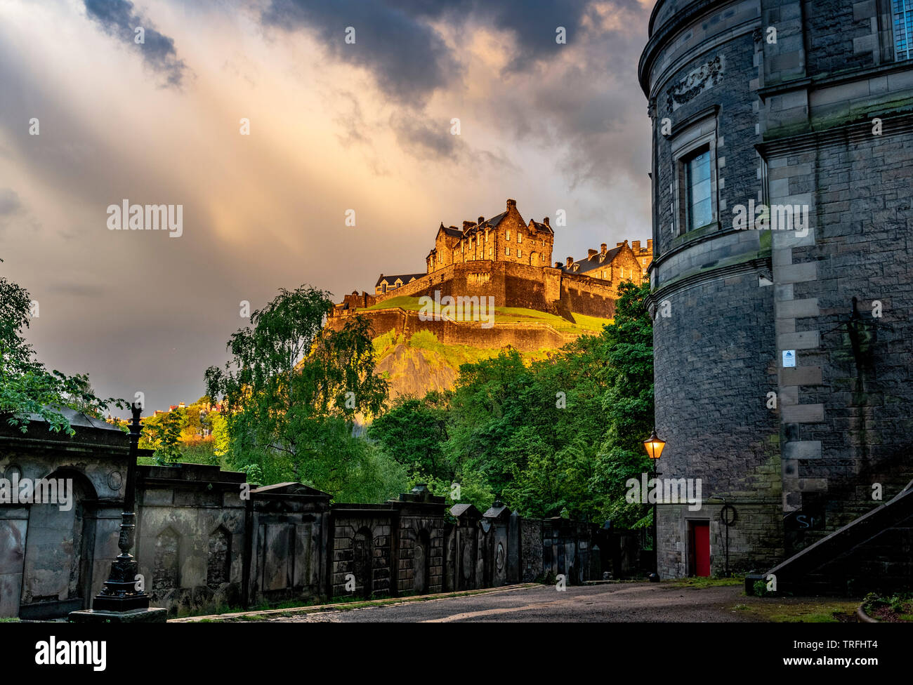 View from edinburgh castle hi-res stock photography and images - Alamy