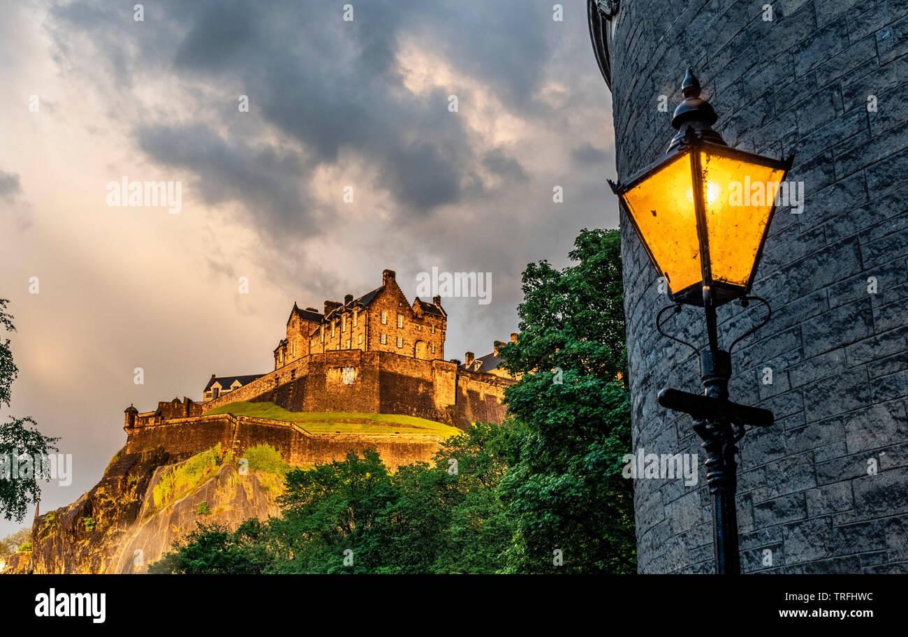View from edinburgh castle hi-res stock photography and images - Alamy