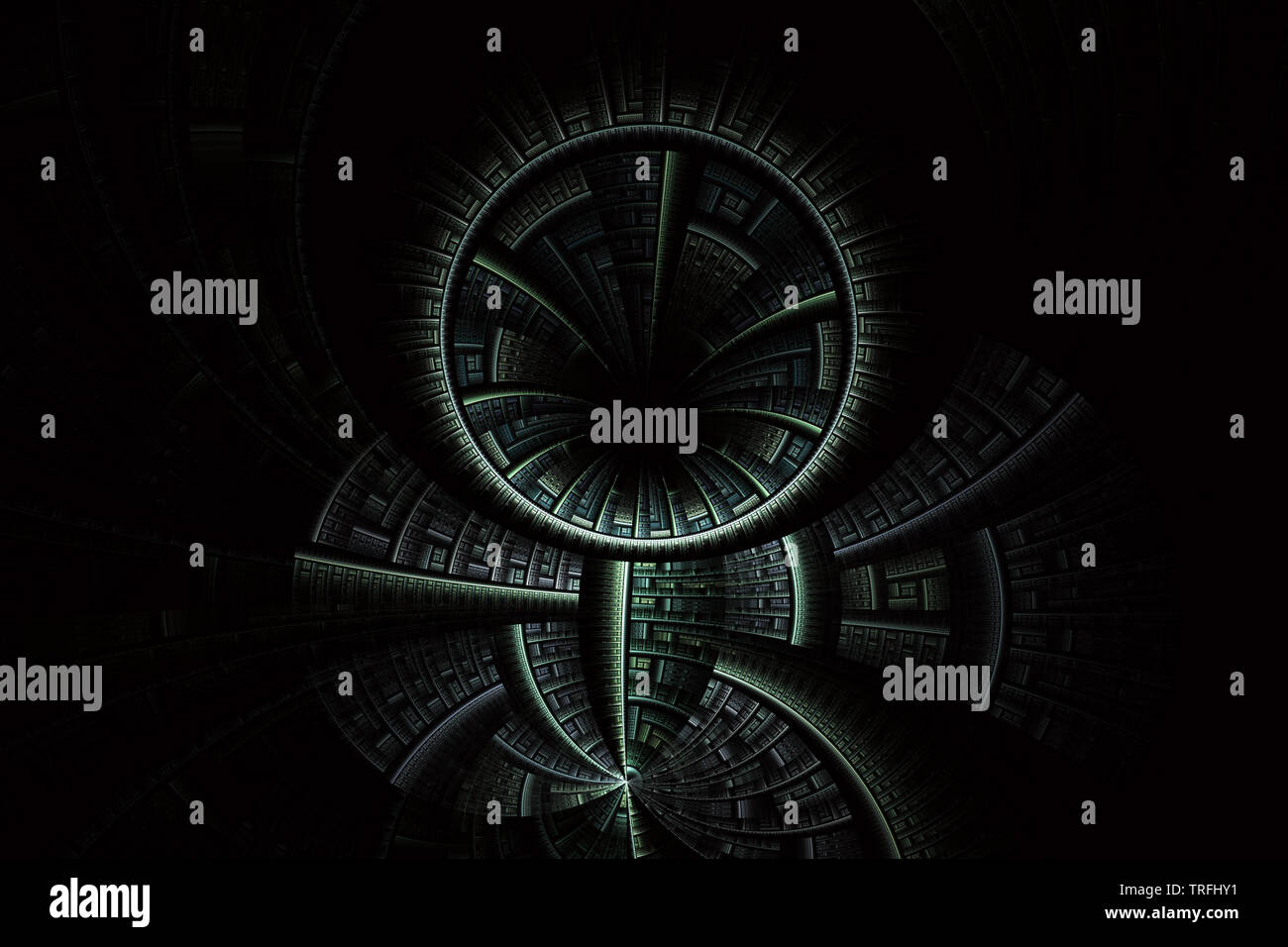 Abstract fractal background for creative design. Futuristic background ...