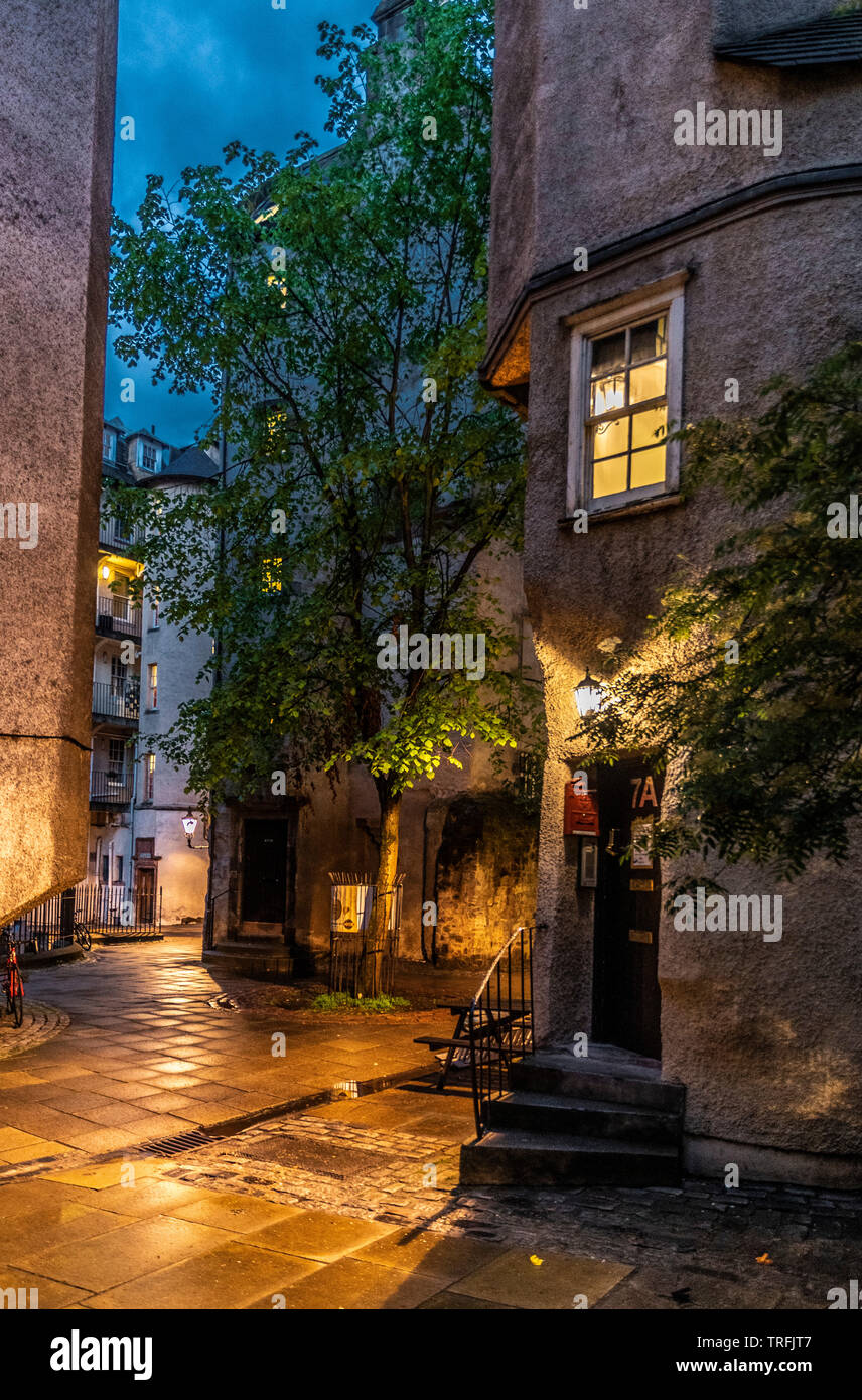 Lady Stair Close, Royal Mile, Edinburgh Stock Photo - Alamy