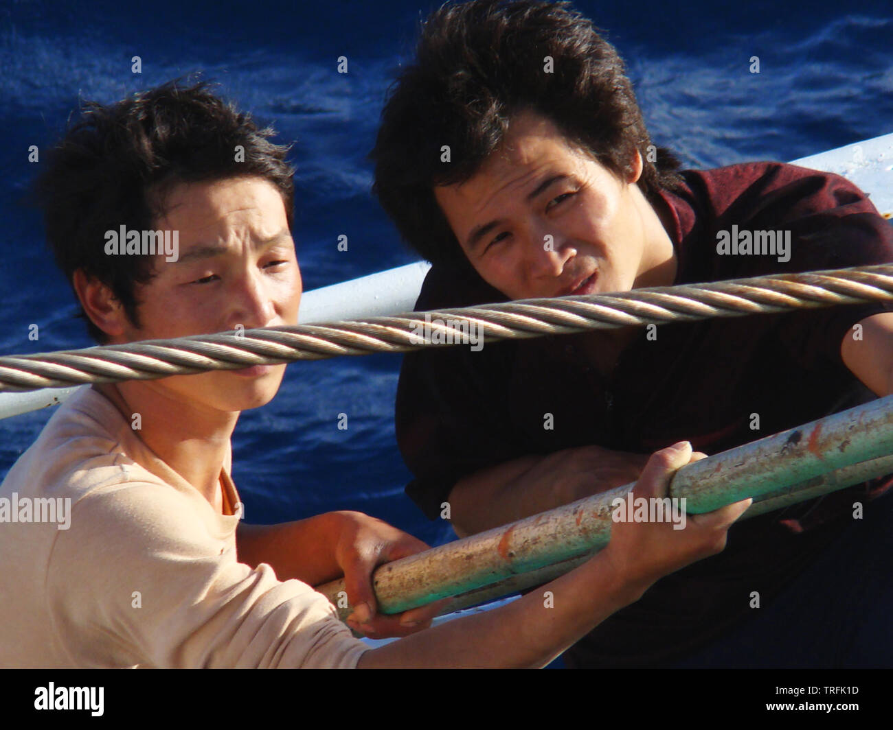 High seas transhipment hi-res stock photography and images - Alamy