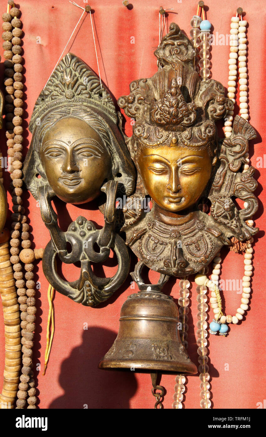 Hindu temple masks hi-res stock photography and images - Alamy