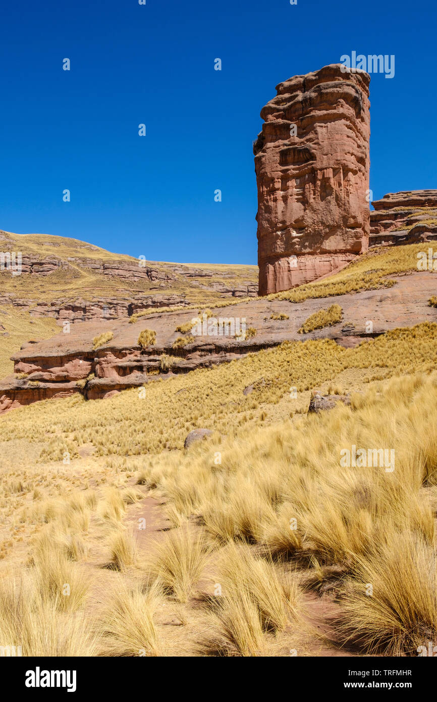 Amazing anthropomorphic rock figures are drawn on the landscape of the ...