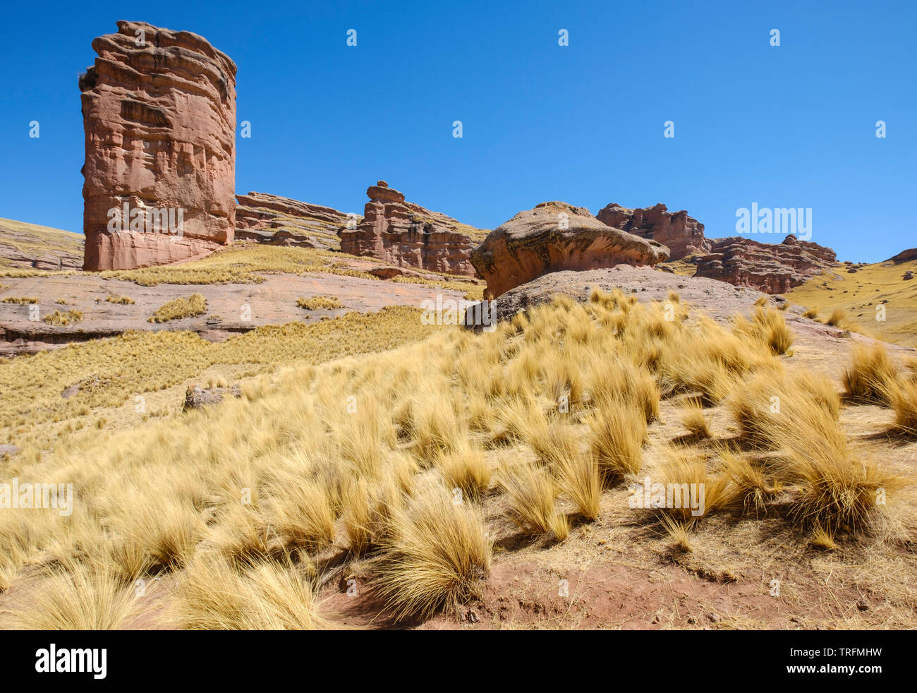Amazing anthropomorphic rock figures are drawn on the landscape of the ...