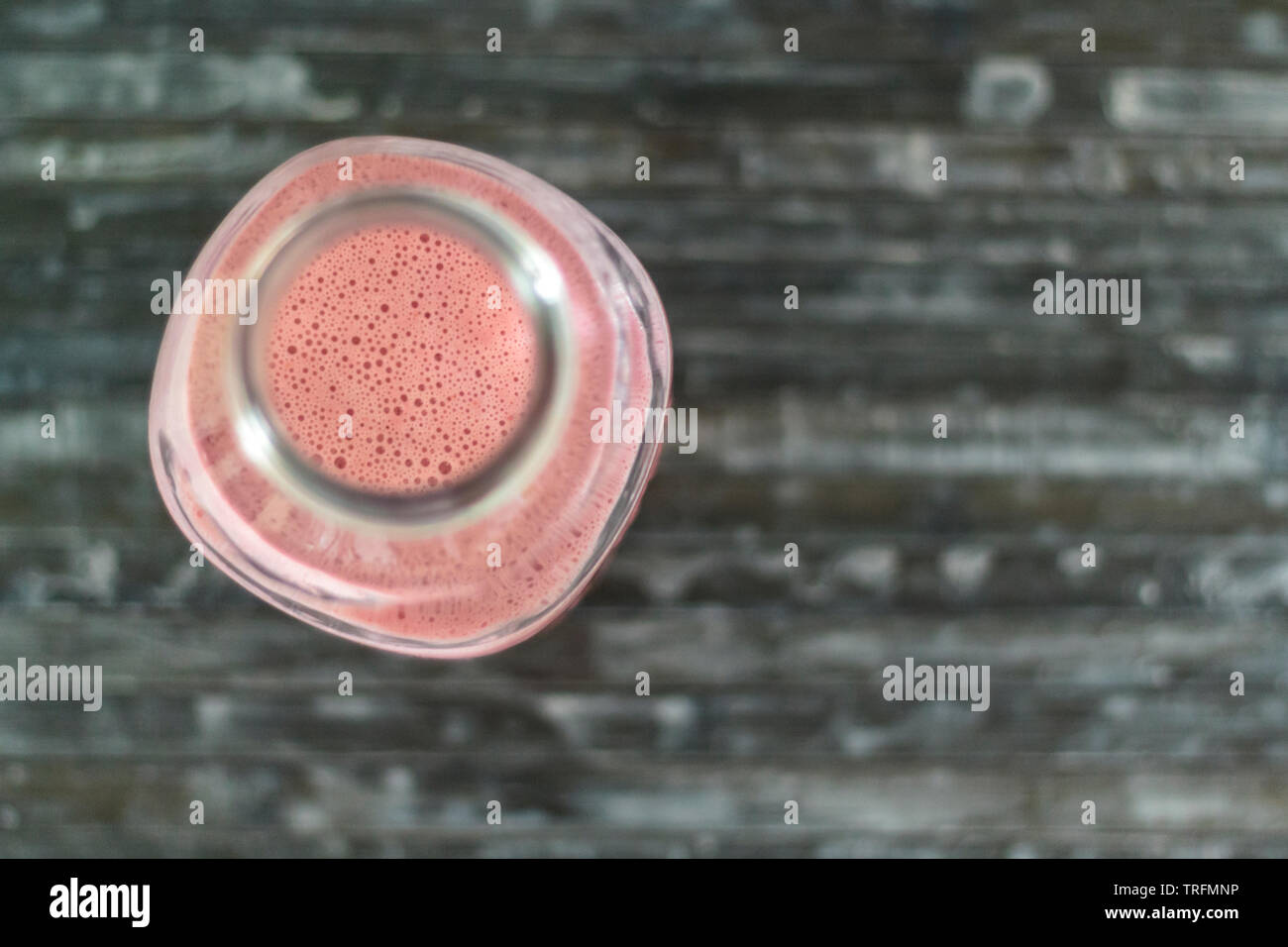 Strawberry milkshake bottle hi-res stock photography and images - Alamy