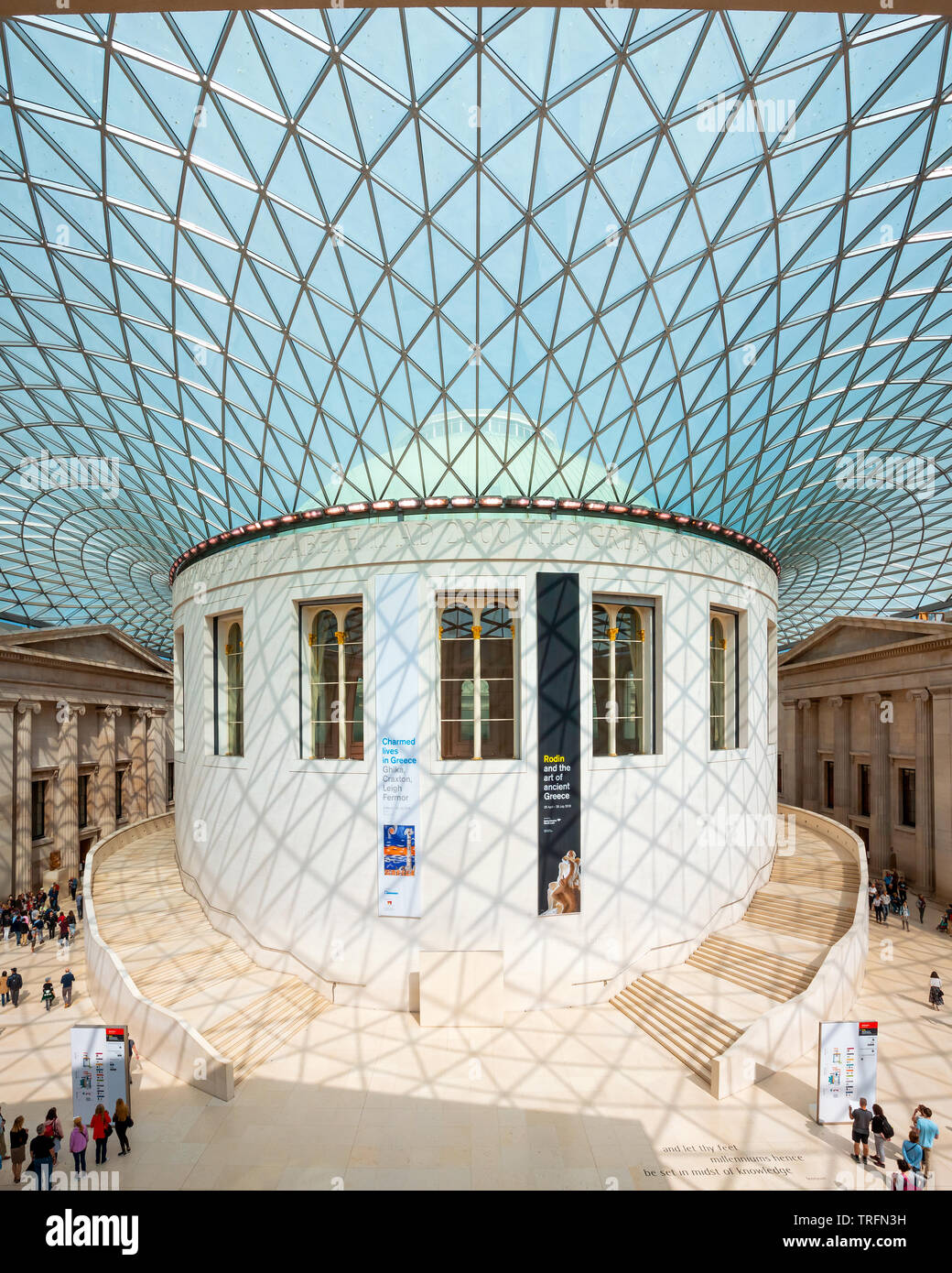 London, UK - May 20 2018: The British Museum is a public institution ...
