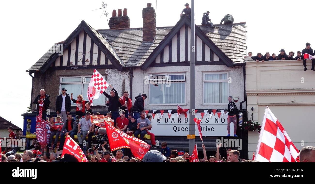 Victory parade liverpool 2019 hi-res stock photography and images - Alamy