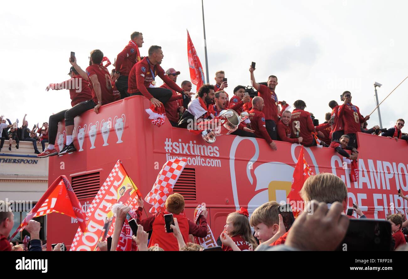 Liverpool champions league winners 2019 hi-res stock photography and ...