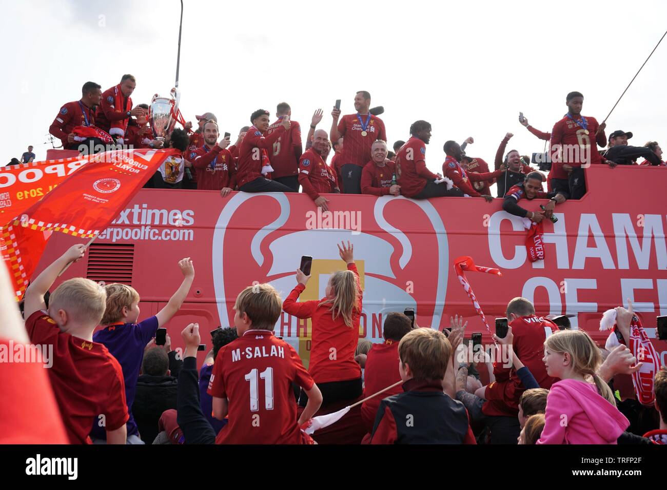 Liverpool fc homecoming hi-res stock photography and images - Alamy