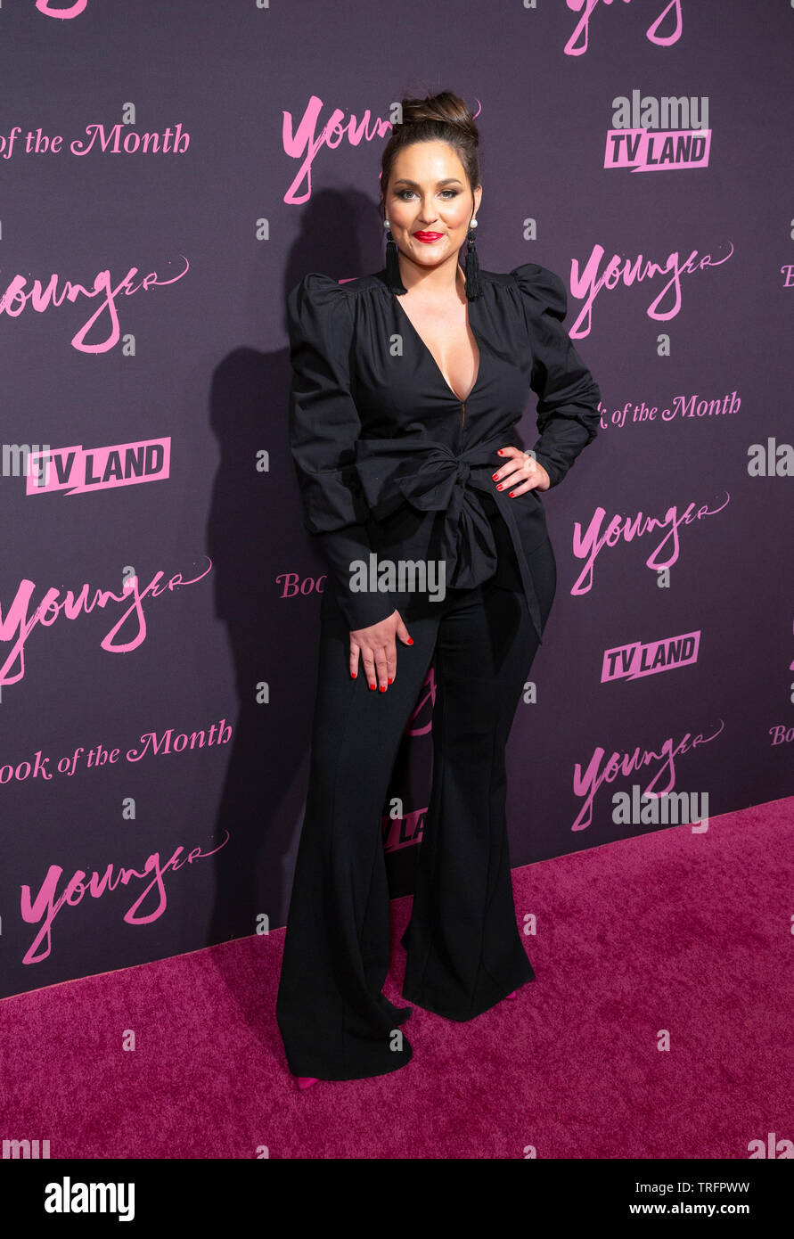 New York, NY - June 4, 2019: Taylor Strecker attends TVLand Younger ...