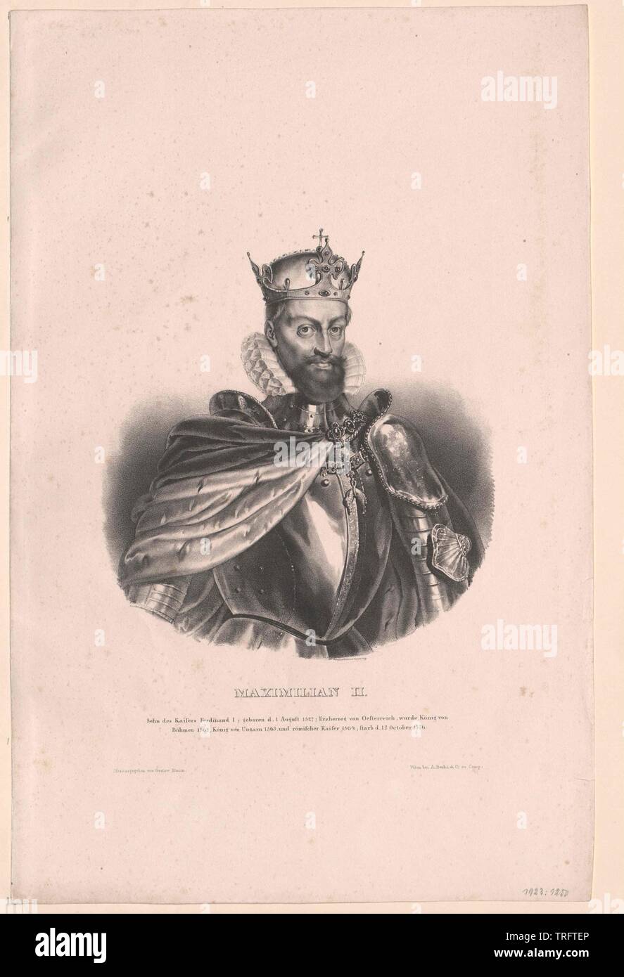 Maximilian II, Holy Roman Emperor, Additional-Rights-Clearance-Info-Not ...