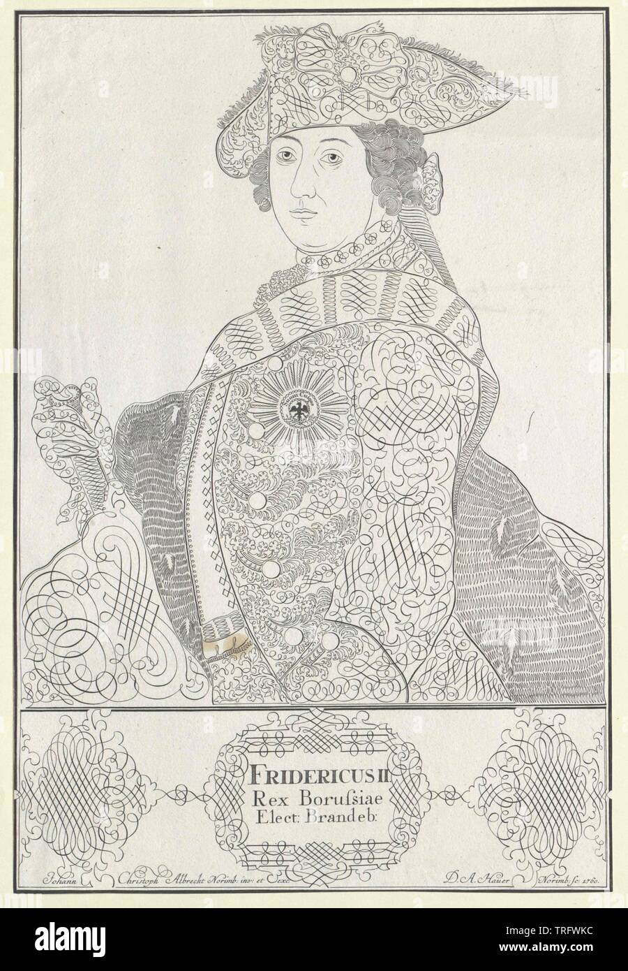Chamberlain and elector of the holy roman empire hi-res stock ...