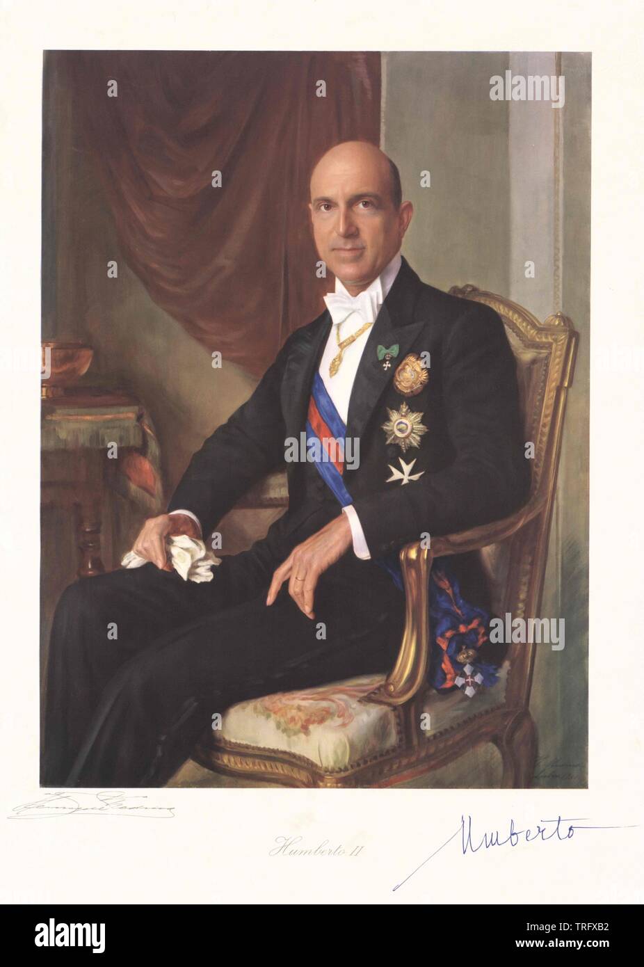 Umberto ii hi-res stock photography and images - Alamy