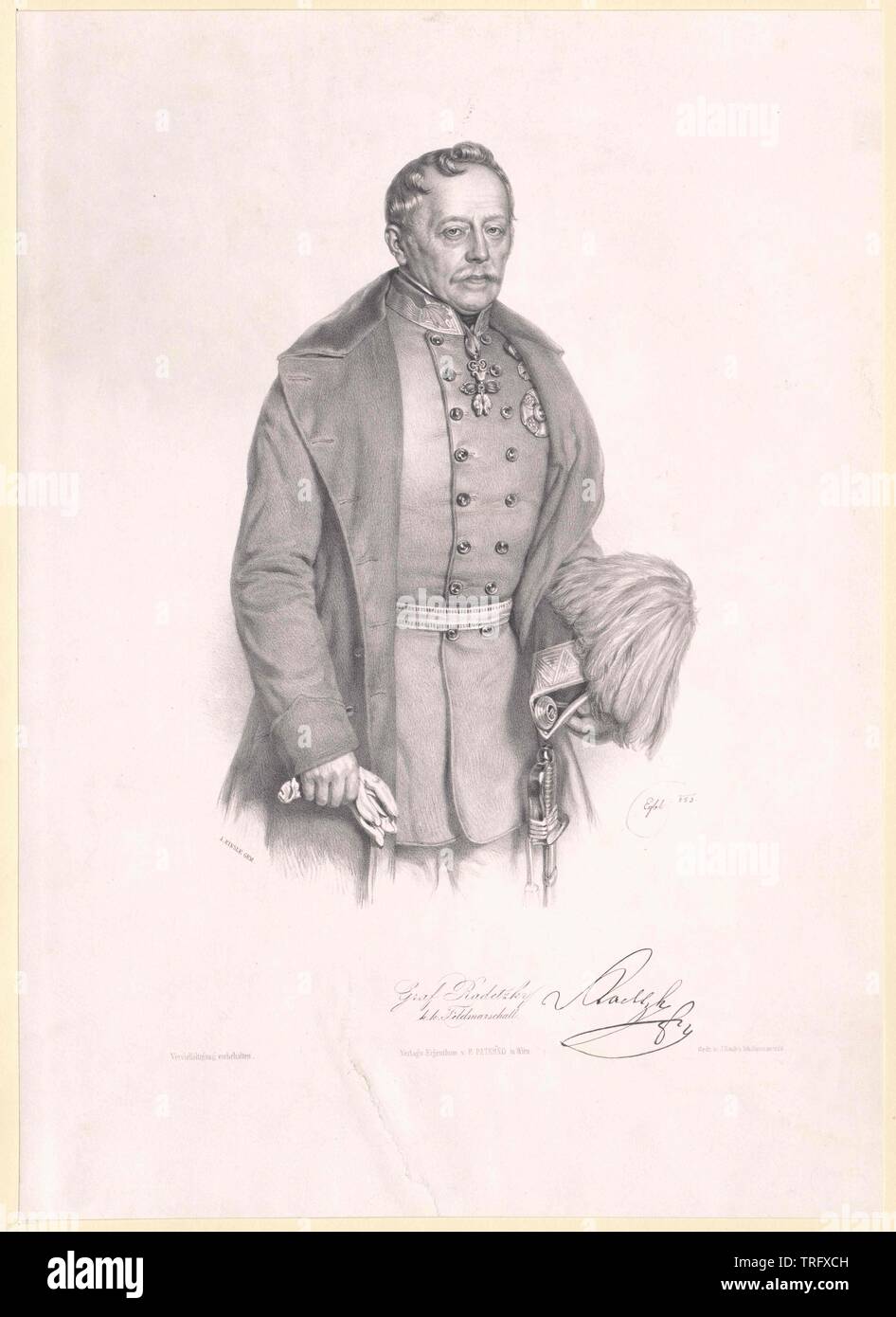 Radetzky of Radetz, Joseph count, Additional-Rights-Clearance-Info-Not ...