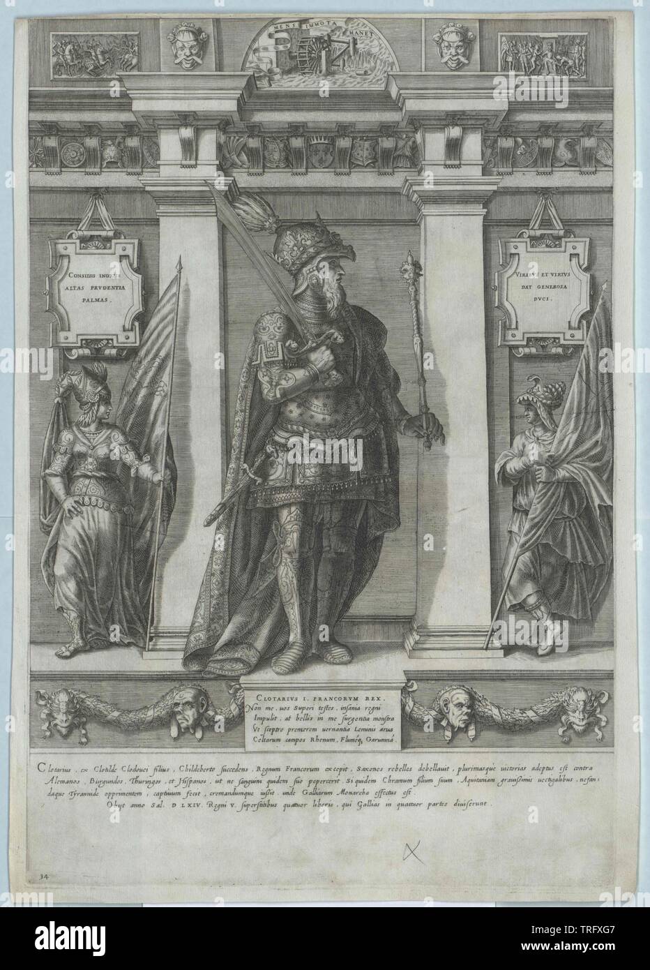 Chlothar I, King of the Franks, Additional-Rights-Clearance-Info-Not ...