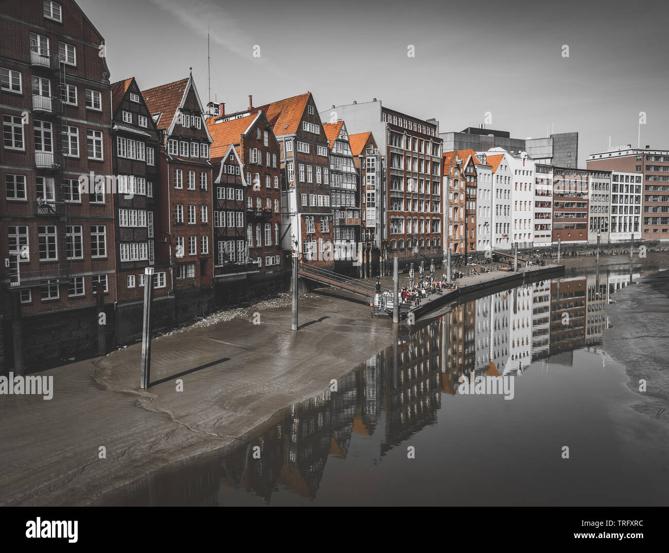Hamburg Waterfront Harbour Stock Photo - Alamy