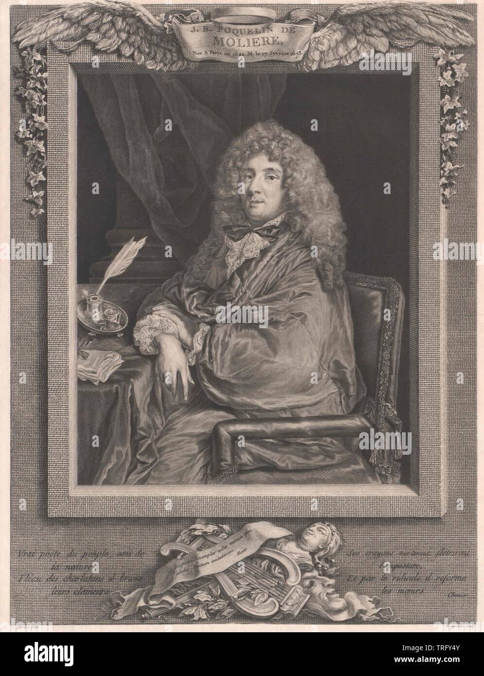 Poet moliere hi-res stock photography and images - Alamy