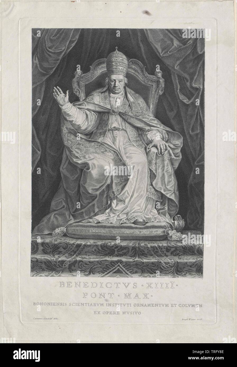 Pope benedict xiv hi-res stock photography and images - Alamy