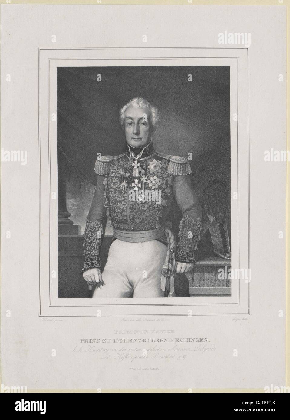 Hohenzollern-Hechingen, Frederick Franz Xavier prince, Additional ...