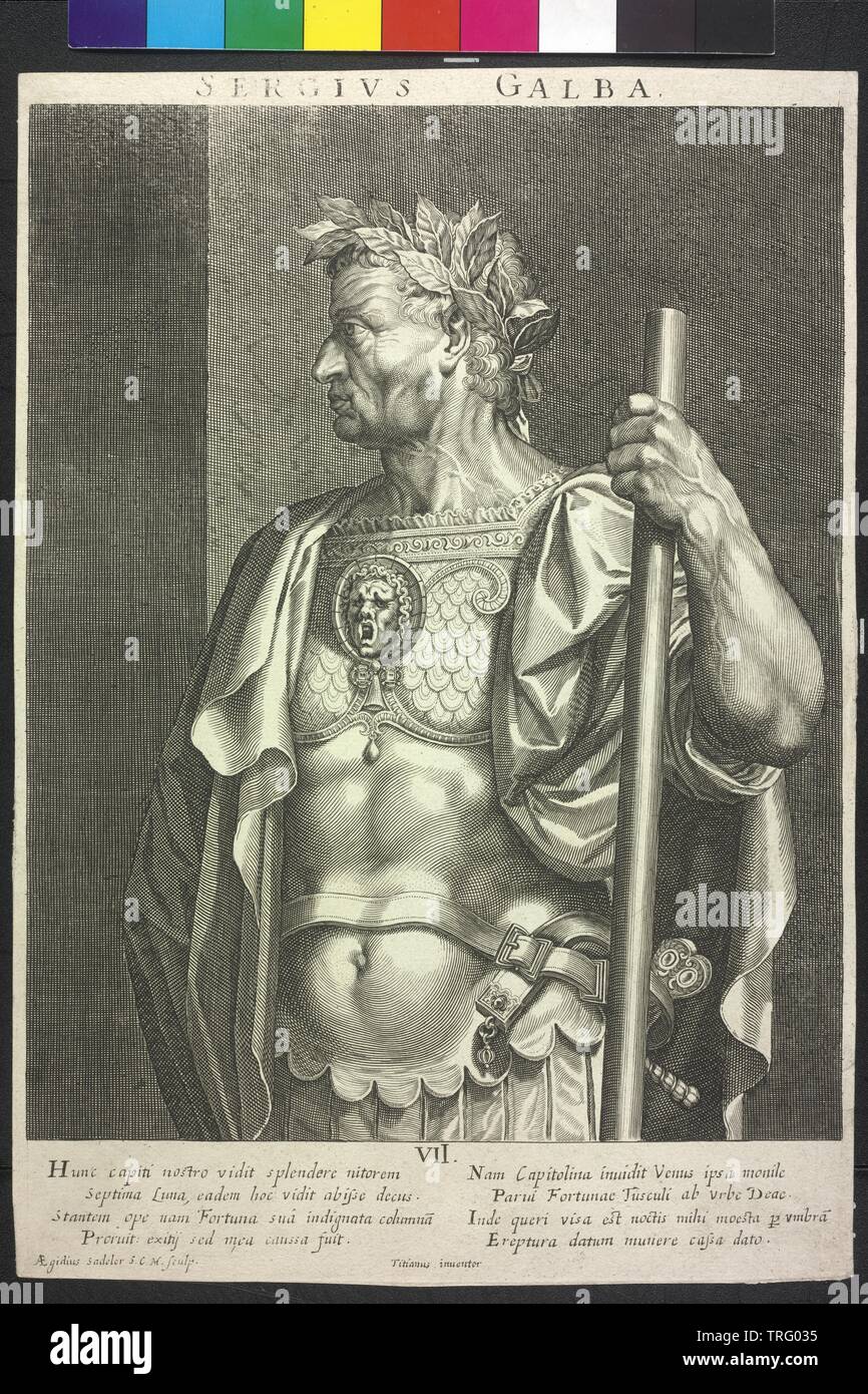 Galba, Roman emperor, Additional-Rights-Clearance-Info-Not-Available ...