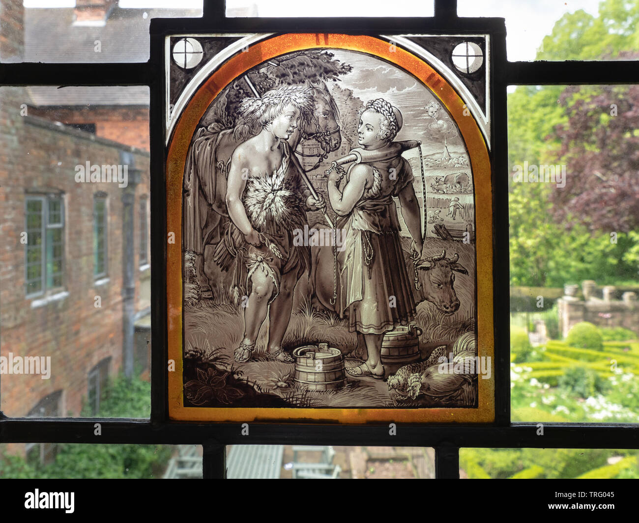 17th century stained glass window hi-res stock photography and images ...