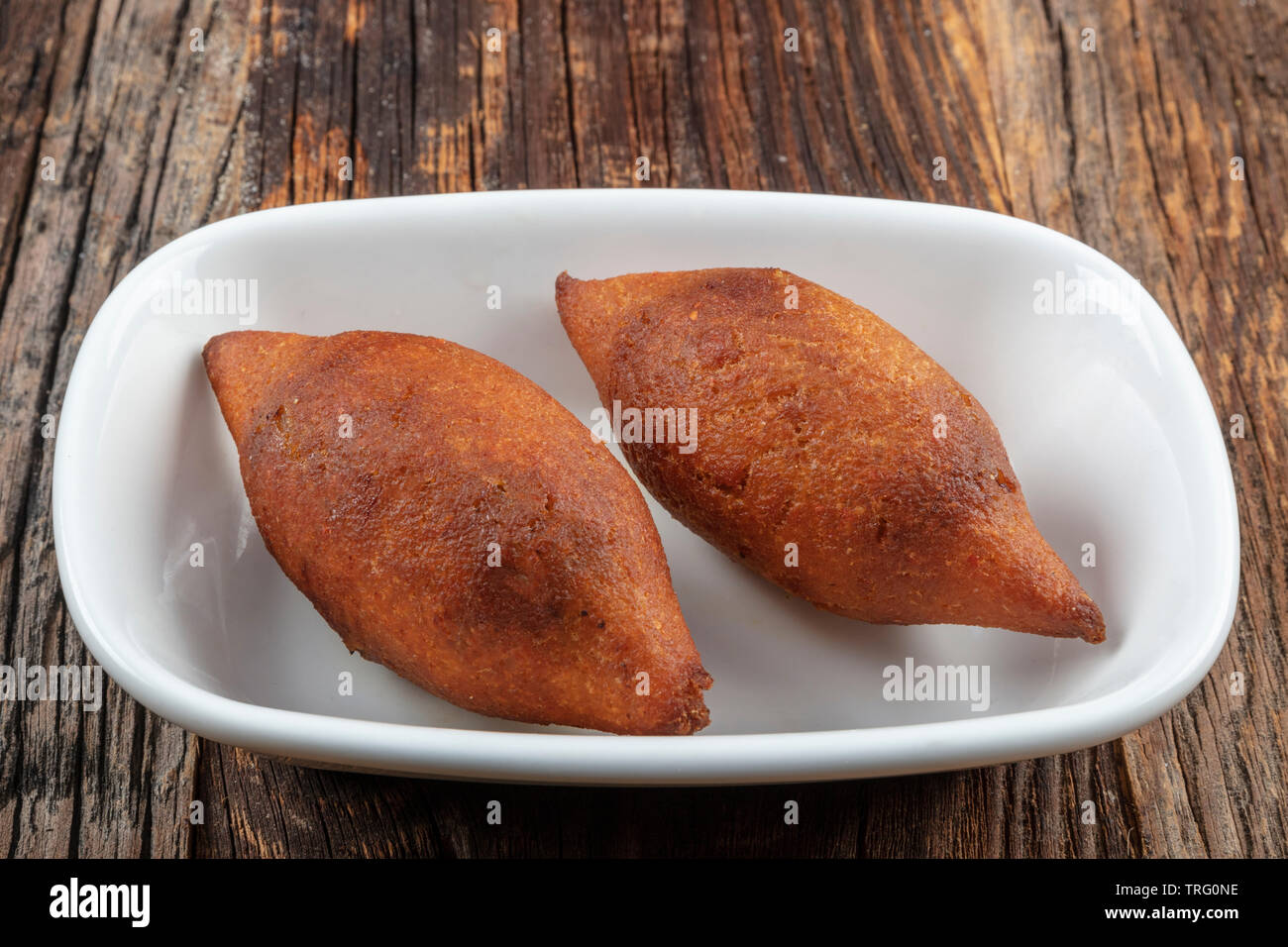 icli kofte / Boiled kibbeh / Quibe / stuffed meatball falafel Stock ...