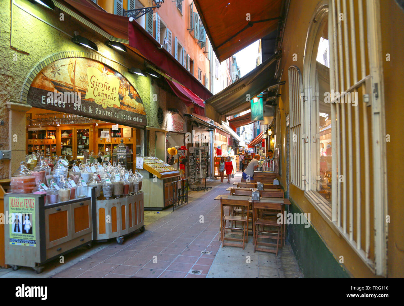 Cafes in nice hi-res stock photography and images - Alamy