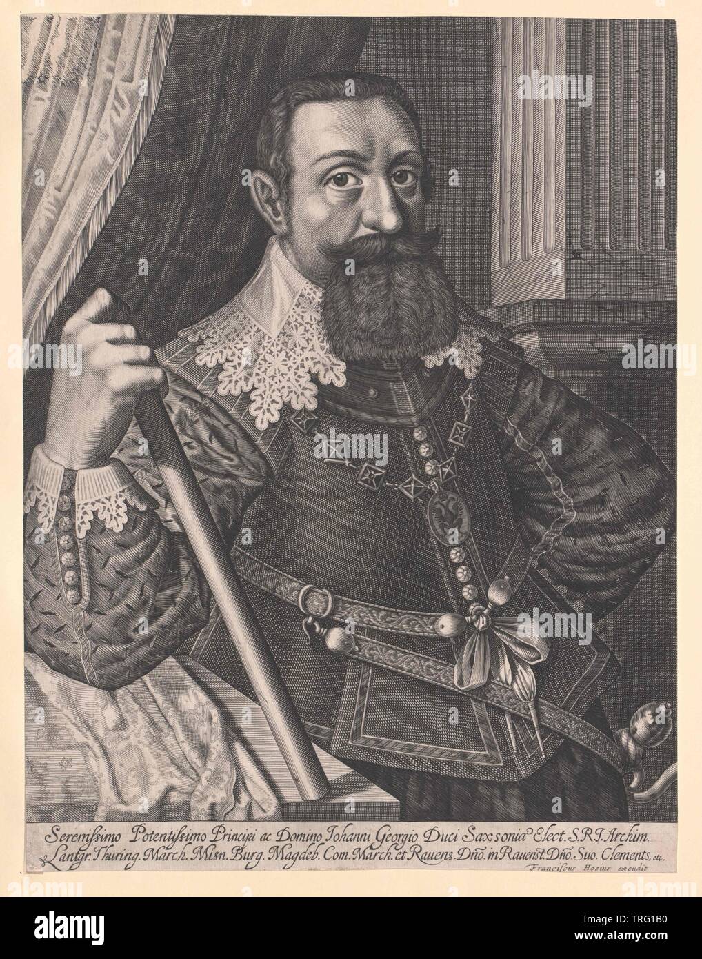 Johann George I, Elector of Saxony, Additional-Rights-Clearance-Info ...